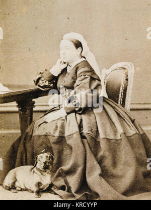 Queen Victoria, 1865 Stock Photo - Alamy