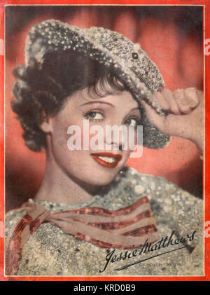 Jessie Matthews (1907 - 1981), British singer, dancer and actress ...