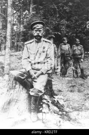 In March 1917, Nicholas II, the last Tsar of All the Russias, abdicated ...
