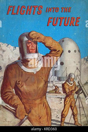 Flights into the Future - space age exploration Stock Photo - Alamy