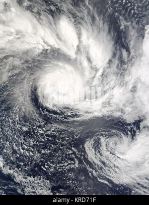 Cyclone Nancy 2005 Stock Photo - Alamy