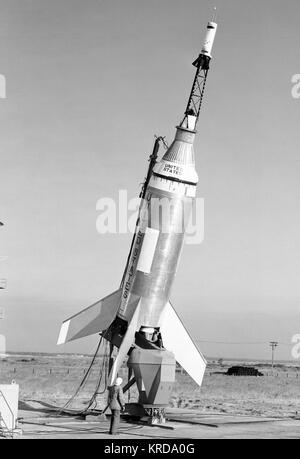 The Little Joe rocket test system, developed by Convair/General ...