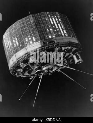 The TIROS VI weather satellite was used in the Parade of Progress show ...