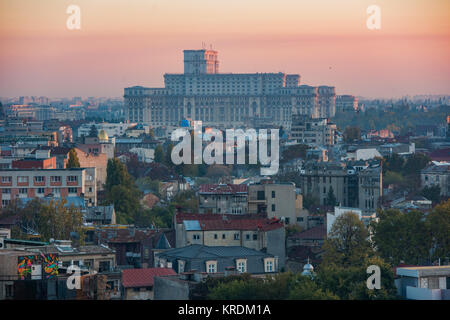 Bucharest view from above Stock Photo - Alamy