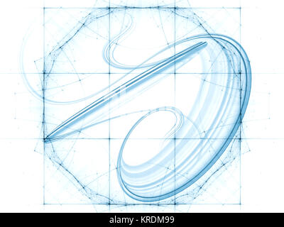 Virtual Energy Trace Stock Photo - Alamy