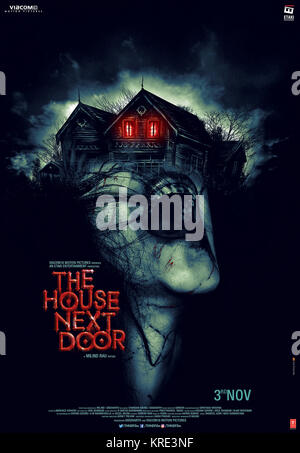 THE HOUSE NEXT DOOR, (aka AVAL, aka GRUHAM), Indian poster in Telugu ...