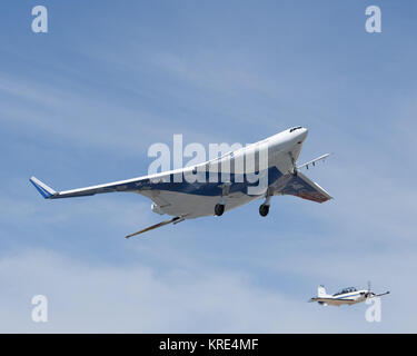 X-48B Blended Wing Body aircraft Stock Photo - Alamy