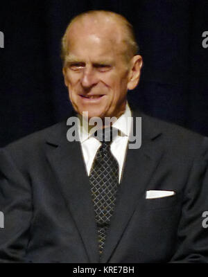 Prince Philip, Duke of Edinburgh visits boys clubs in North Kensington ...