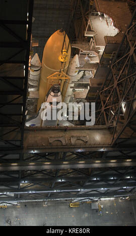 Atlantis lowered into the MLP Stock Photo - Alamy