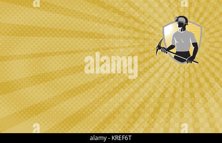 Coal Miner Association Business Card Stock Photo - Alamy