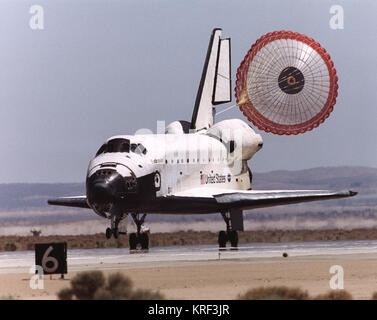 NASA Space Shuttle Endeavour STS-49 mission prime crew member American ...
