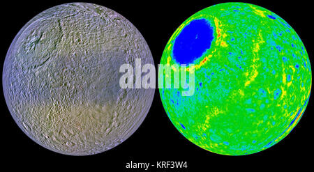 Color map of Tethys Stock Photo - Alamy