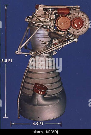 H-1 rocket engine diagram Stock Photo - Alamy