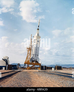 The Little Joe rocket test system, developed by Convair/General ...