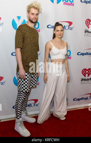 Sophie Hawley-Weld and Tucker Halpern of Sofi Tukker at the Spotify ...