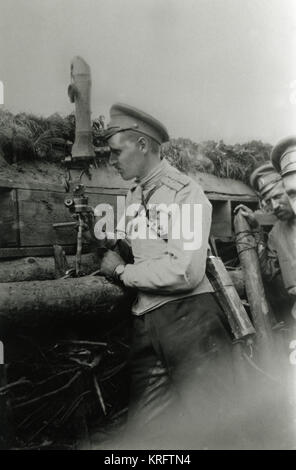 The trench periscope, WW1 Stock Photo - Alamy