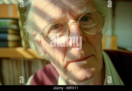 Professor John Maynard-Smith in his office at the University of Sussex ...