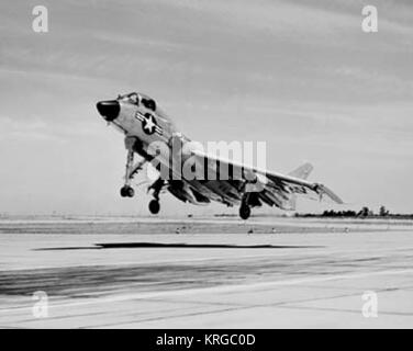 The Vought F7U-3 Cutlass was a carrier-based fighter aircraft used by ...