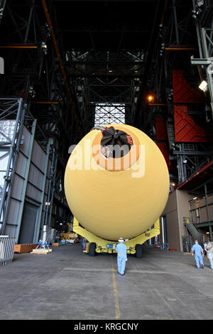 STS-130 External Tank 1 Stock Photo - Alamy