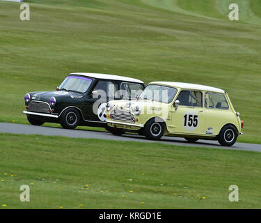 Peter Baldwin, Graham Churchill, Morris Mini Cooper S, U2TC Trophy, pre ...