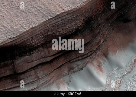 Chasma Boreale, Mars Stock Photo - Alamy