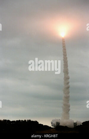 Delta II Rocket Launches with Mars Rover Stock Photo - Alamy
