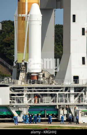 A Japanese Aerospace Exploration Agency H-IIA rocket carrying the NASA-JAXA Global Precipitation ...