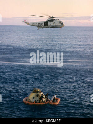 1969 Apollo 10 Command Module in the Science Museum, London, UK Stock ...