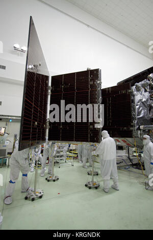 One of Juno's solar panels Stock Photo - Alamy