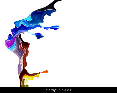 Paths of Fragmentation Stock Photo - Alamy