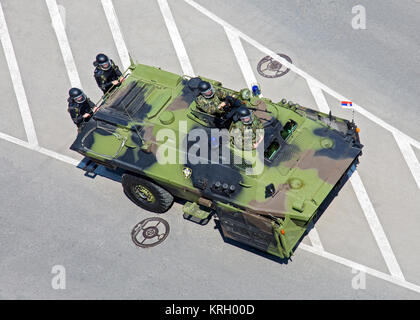 Military armed vehicle defile on army ceremony Stock Photo - Alamy