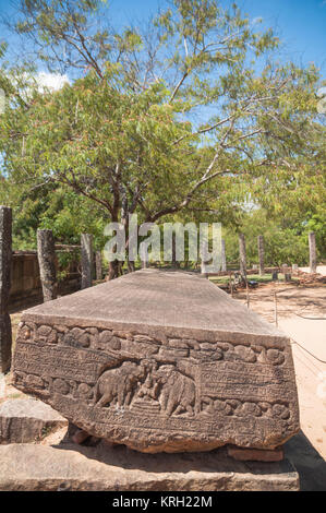 The Gal Potha is an ancient stone book preserved from times of King ...