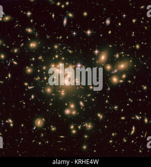 Galaxy Cluster Abell 1689 Stock Photo - Alamy