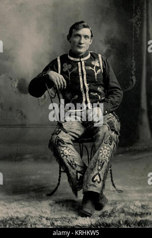 Native American Indian Cowboys Stock Photo - Alamy