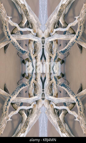 A pile of fallen leaves swept into a pile on a drive in Oldham, UK ...