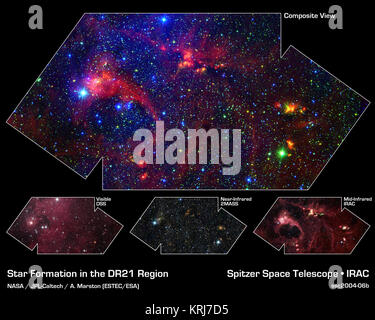 Hidden behind a shroud of dust in the constellation Cygnus is an ...