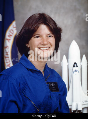 Sally Ride, first American woman astronaut, participated in a panel at ...
