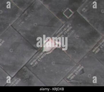 Damaged Tile on Space Shuttle Stock Photo - Alamy