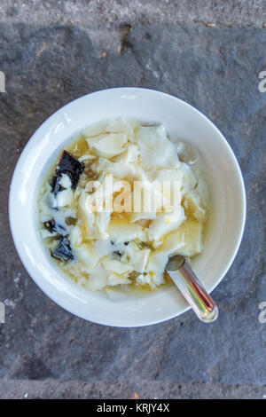Douhua or Taiwanese Tofu Dessert and tofu pudding Stock Photo - Alamy