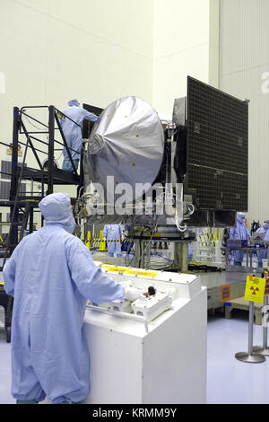 Solar Array Release Mechanism Test and Removal being performed on the ...