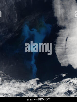 Phytoplankton Bloom in the North Atlantic Stock Photo - Alamy