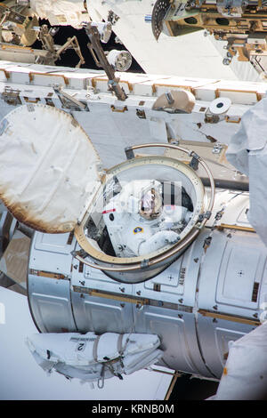 ISS-50 EVA-4 (i) Shane Kimbrough and Peggy Whitson Stock Photo - Alamy