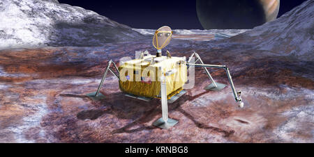PIA21048 - Europa Lander Mission Concept (Artist's Rendering), Figure 1 ...