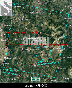 PIA15374 - NASA's Damage Proxy Map to Assist with Italy Earthquake ...