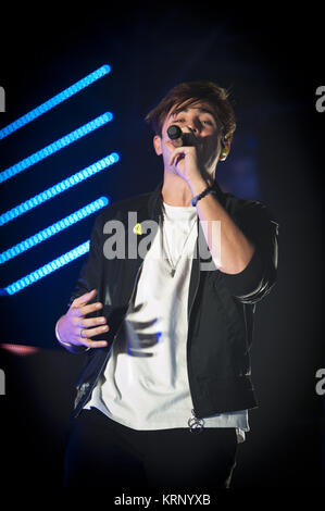 Riki performing live on stage at the Atlantico in Rome, Italy ...