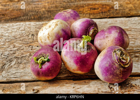 Colorful purple root vegetables at a farmers' market Stock Photo ...