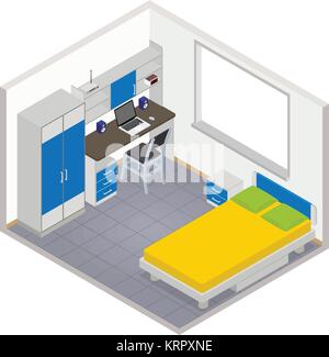 Wall kitchen icon isometric vector. Wood interior. Sink room Stock Vector Image & Art - Alamy