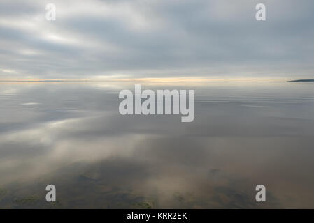 Morecambe Bay seen from The Cove Silverdale Stock Photo - Alamy
