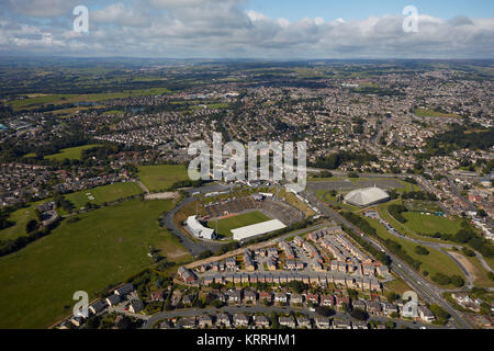aerial view of Odsal Stadium, home of the Bradford Bulls rugby league ...