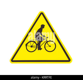 sign signal label bike bicycle cycle pictogram symbol pictograph trade ...